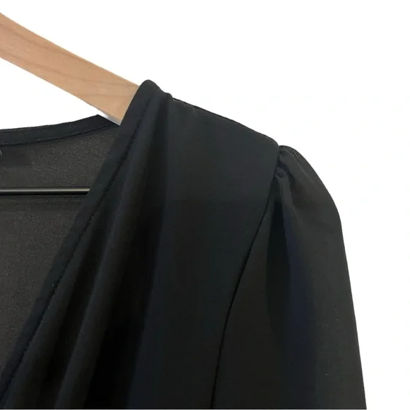 Mind Code | Dresses | Mind Code High Low Black Sheer Dress | Poshmark